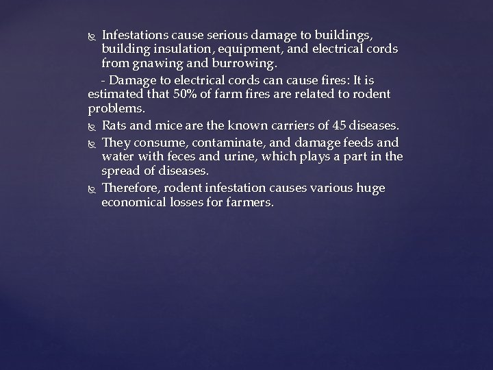 Rodents And Their Impact On Livestock By Katie