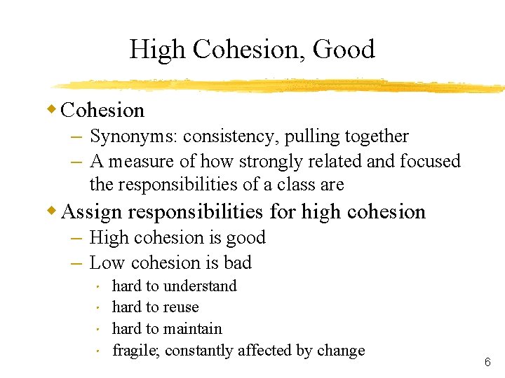Coupling Cohesion By Rick Mercer with help from