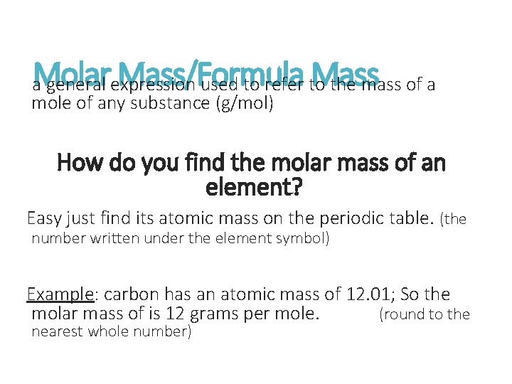 Unit 5 Chemical Reactions and Stoichiometry 5 A