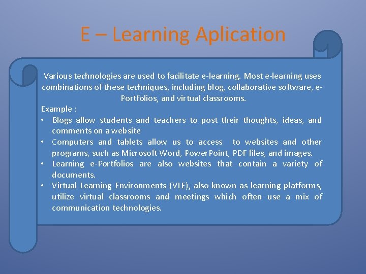 E Learning CONCEPT Elearning is a broadly inclusive