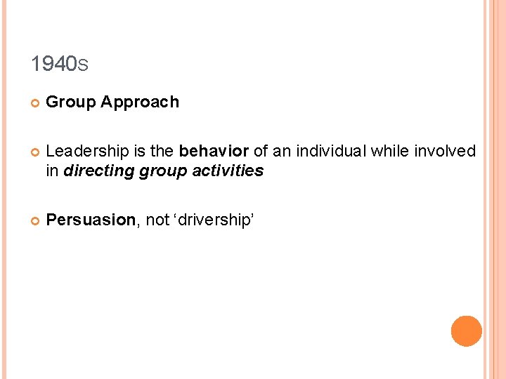 LEADERSHIP BUS 426 Chapter 1 Introduction Northouse 6