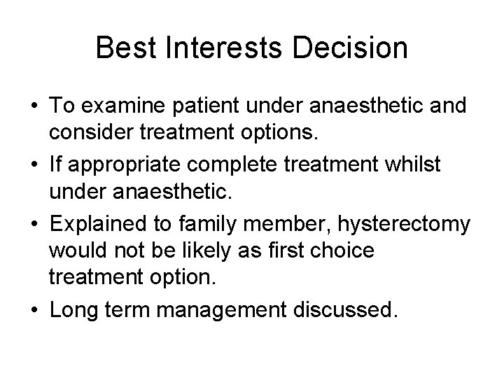 Patient Story Background Young patient with Learning Difficulties
