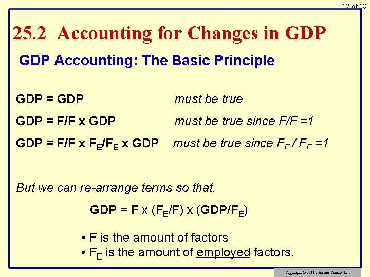 1 of 18 Chapter 25 The Difference Between