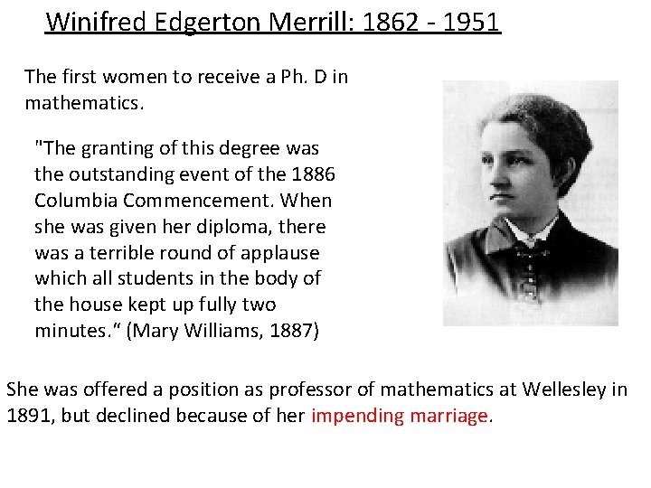 When you think about good mathematicians do you