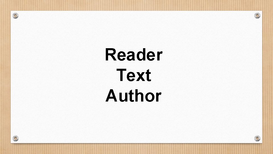 Recap To Discuss What can you remember from