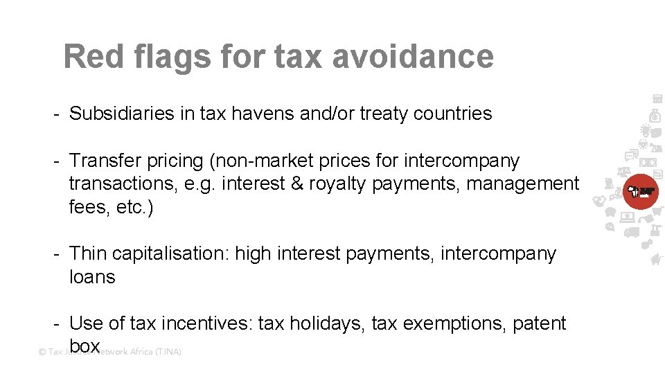 Investigating tax avoidance by multinational corporations P A