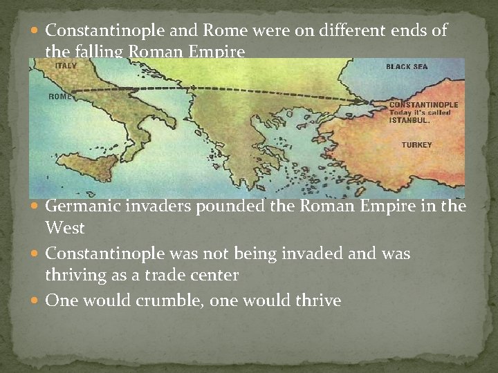 The Byzantine Empire The Golden Horn 330 AD