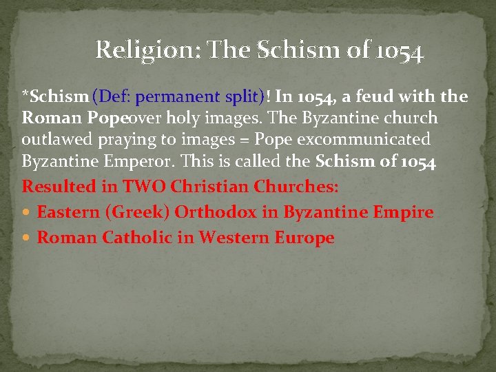 The Byzantine Empire The Golden Horn 330 AD