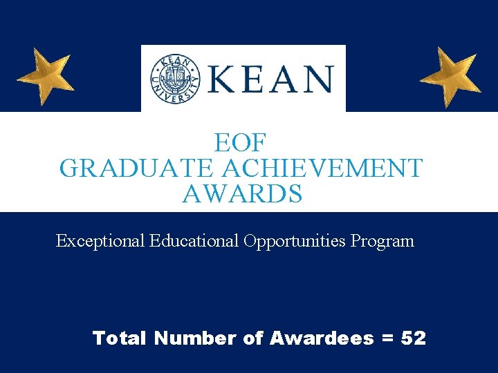 2021 EOF Graduate Award Ceremony State Institutions April