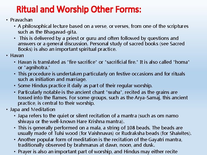 Ritual and Worship PilgrimageLocations Pilgrimage is an important