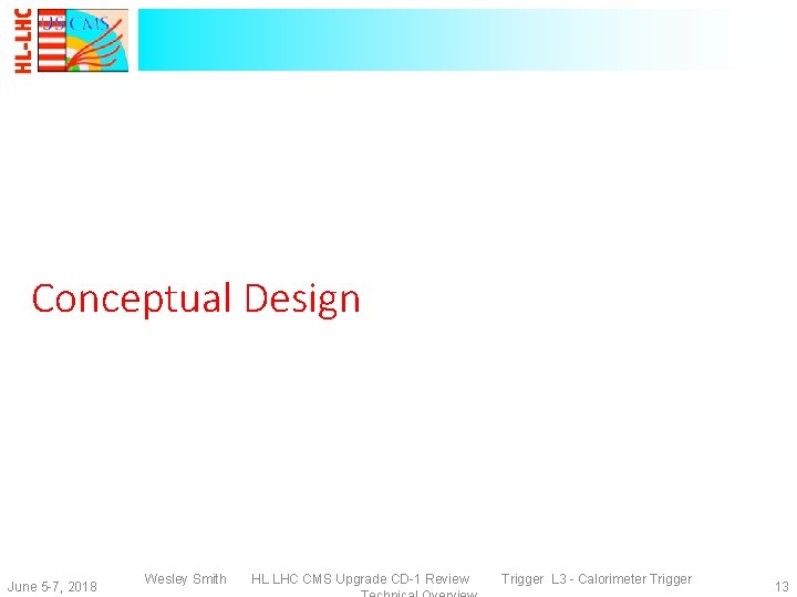 402 6 3 Calorimeter Trigger Technical Overview Wesley