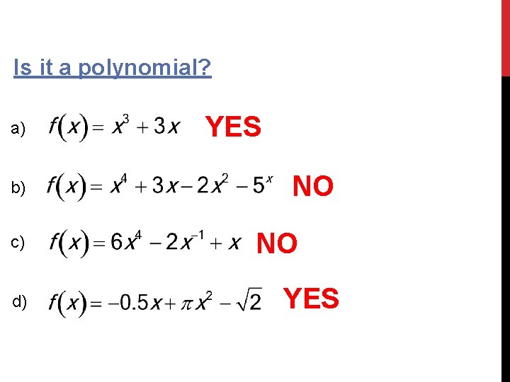 LETS BEGIN LETS REVIEW FUNCTIONS Daily Questions 1
