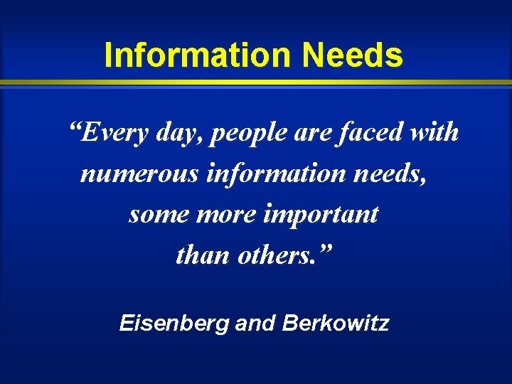 The Big Six A Problem Solving Approach To