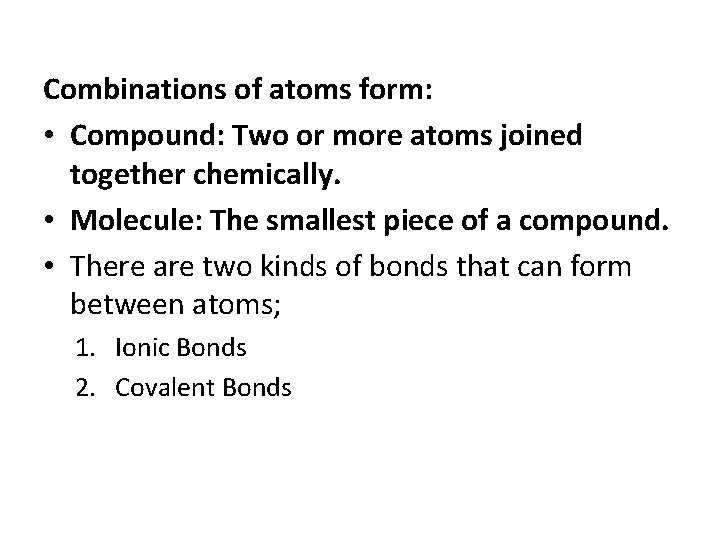 4 1 d Ionic Bonding Bonding When elements