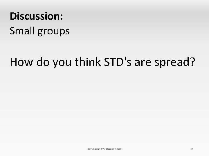Sexually Transmitted Diseases STD The Facts Ignore them