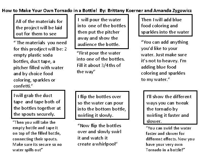 How to Make Your Own Tornado in a