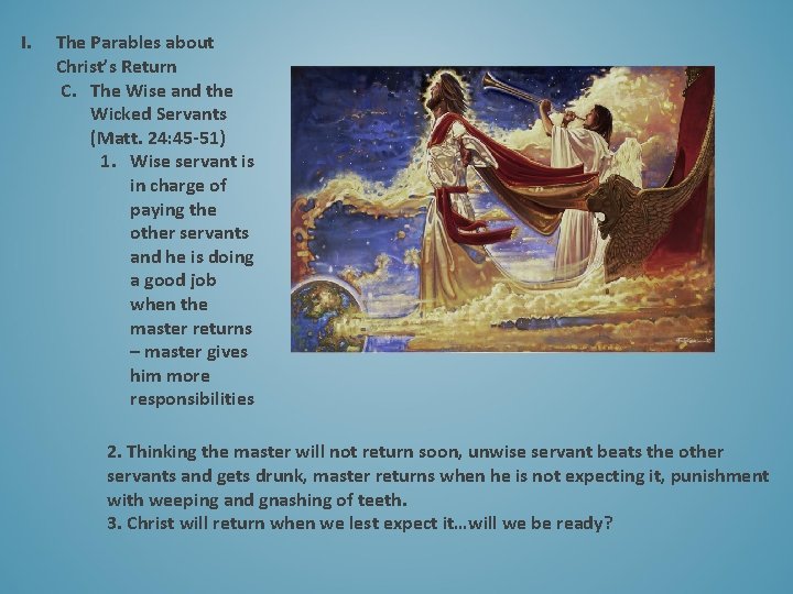 Lesson 7 9 Being Ready for His Coming