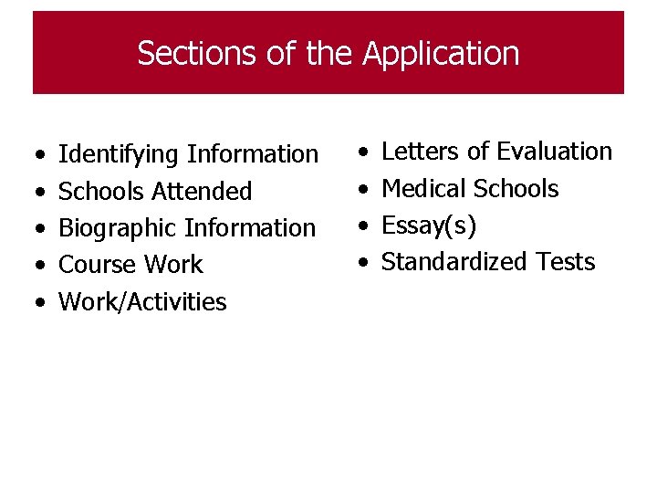 Cabot House Medical School Application Cycle 2021 2022