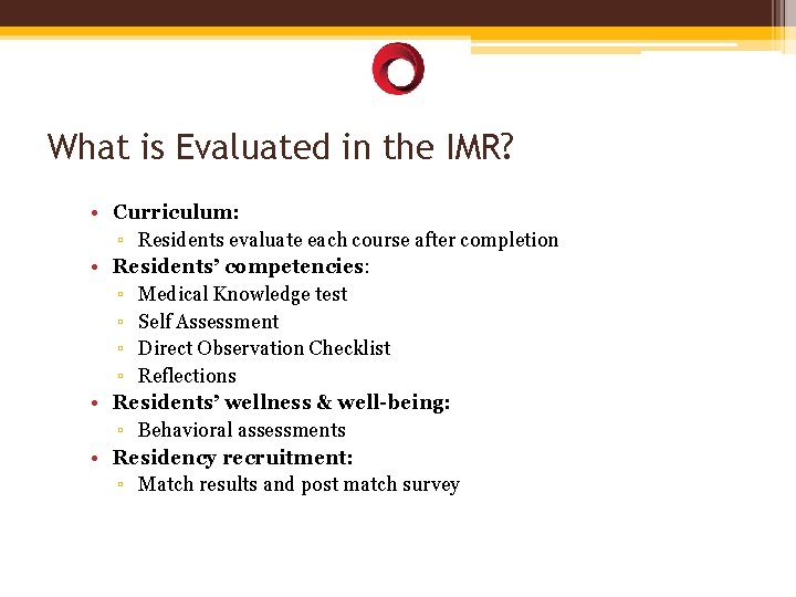 Incorporating a Webbased Integrative Medicine Curriculum into 8