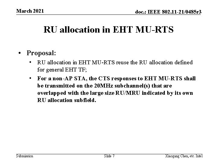 March 2021 doc IEEE 802 11 210485 r