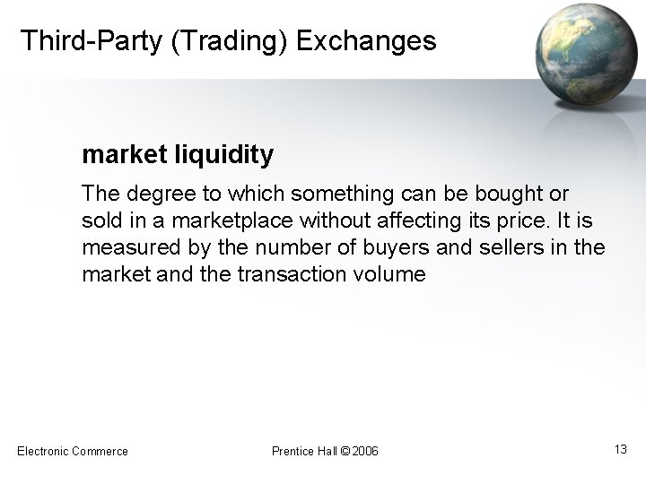 Chapter 6 Public B 2 B Exchanges and