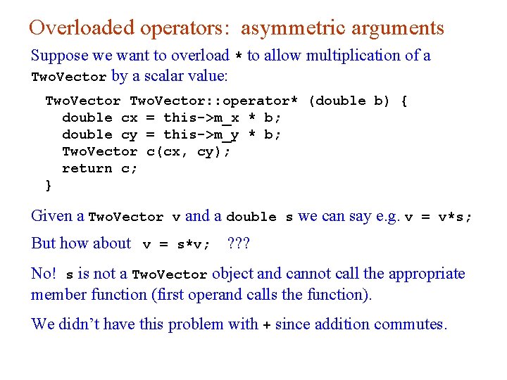 Computing and Statistical Data Analysis Comp 5 Object
