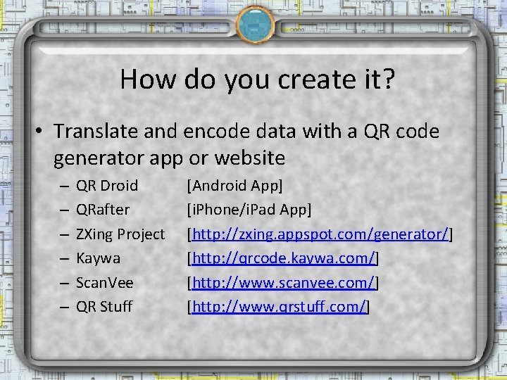 QR Codes By Jayrell Ringpis Overview What is