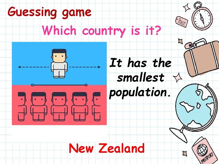 Guessing game Which country is it The USA