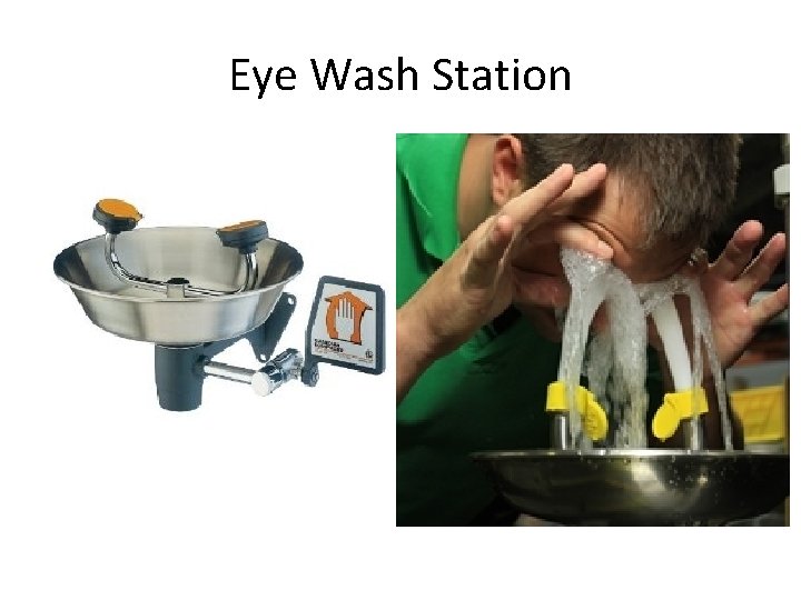 Lab Safety Procedures Use of Safety Equipment Fume