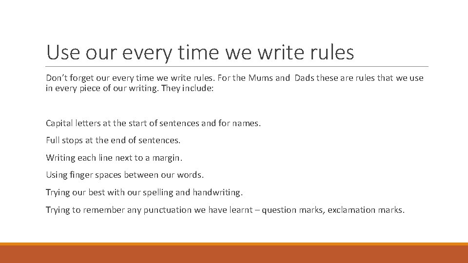 Instruction Writing YEAR 2 HOME LEARNING ENGLISH Starter