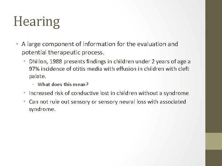 2020 CASHA Workshop Cleft Palate and VPI Overview