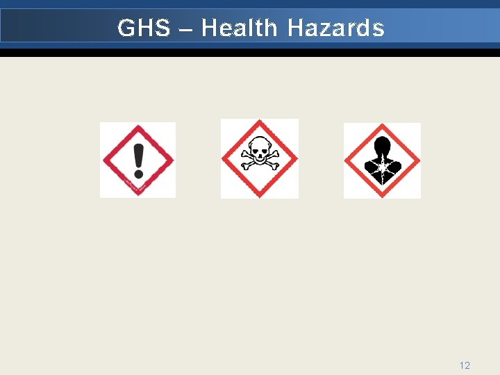 Hazard Communication HAZCOM and the Globally Harmonized System