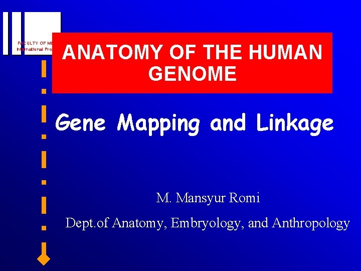 Click to edit Master title style ANATOMY OF