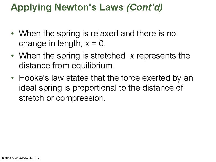 Chapter 5 Lecture Pearson Physics Newtons Laws of