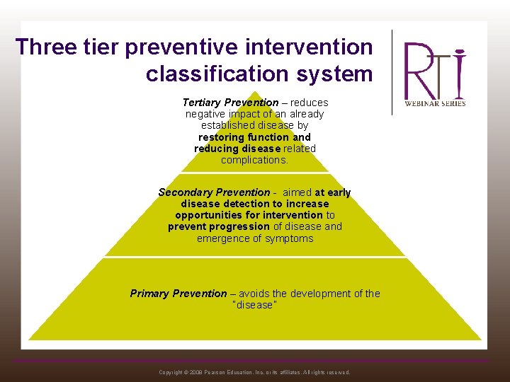 Interventions for Externalizing and Internalizing behaviors at Tier