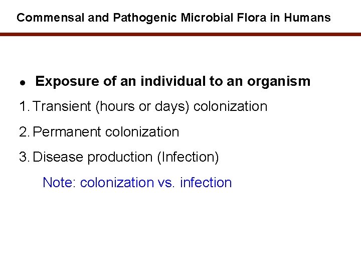 General Principles of Medical Bacteriology Dongwoo Shin Laboratory
