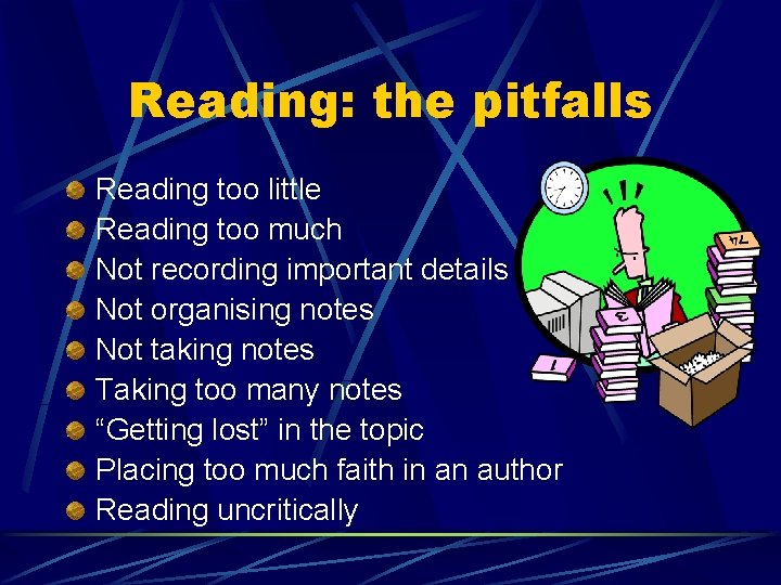 Writing an Essay LEARNING TOOL Common Problems What