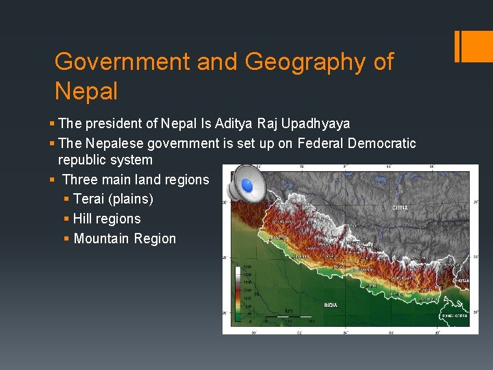 Nepal Export Project By Alex Dolson Background on
