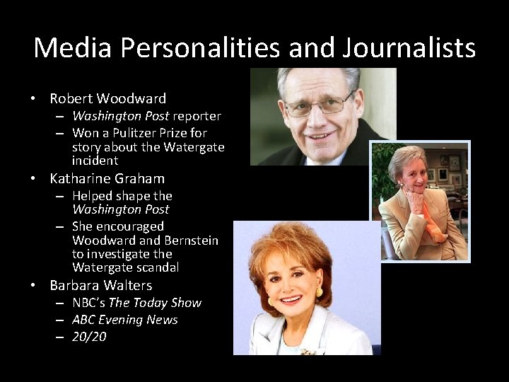 History of American Journalism The 1970s Rebecca Sessions