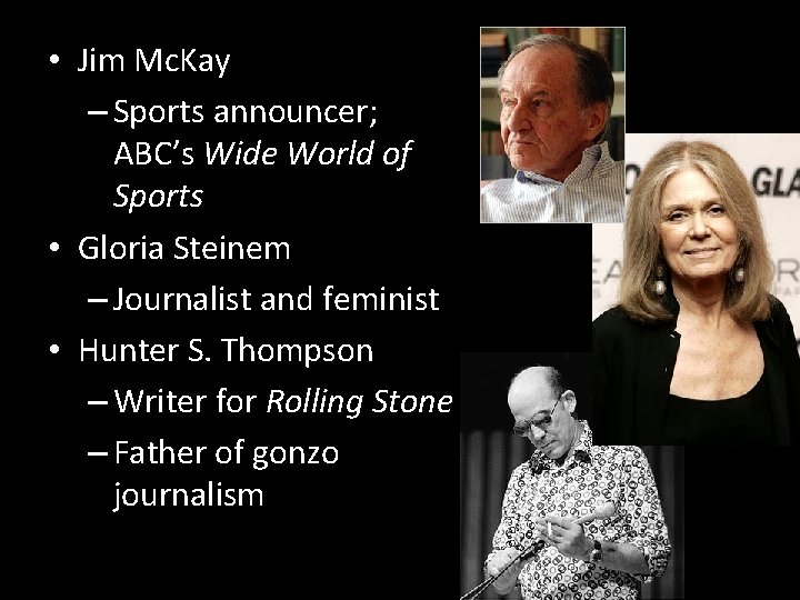 History of American Journalism The 1970s Rebecca Sessions