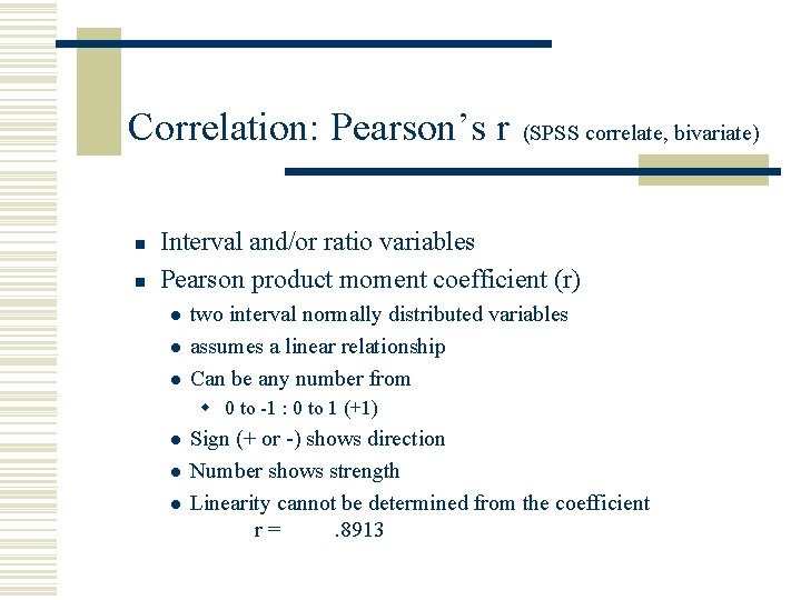 LIS 570 Summarising and presenting data Bivariate analysis