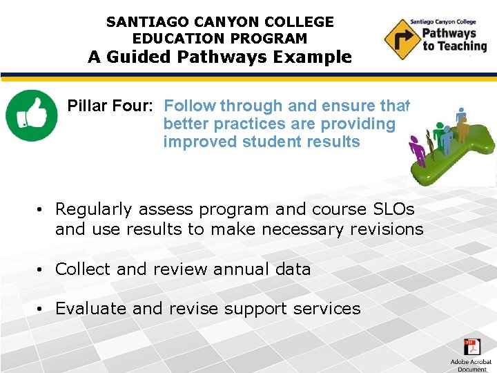 GUIDED PATHWAYS UPDATE Fall 2019 SANTIAGO CANYON COLLEGE