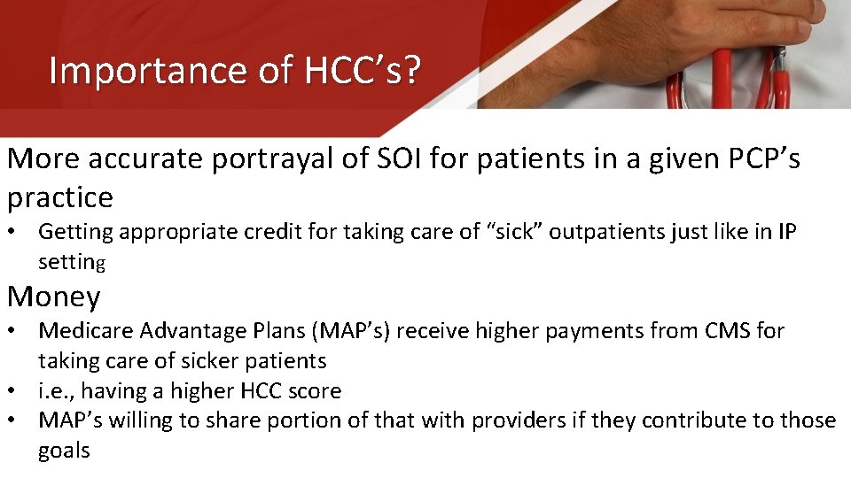 HCCs Hierarchical Condition Categories Medicare Risk Adjustment By