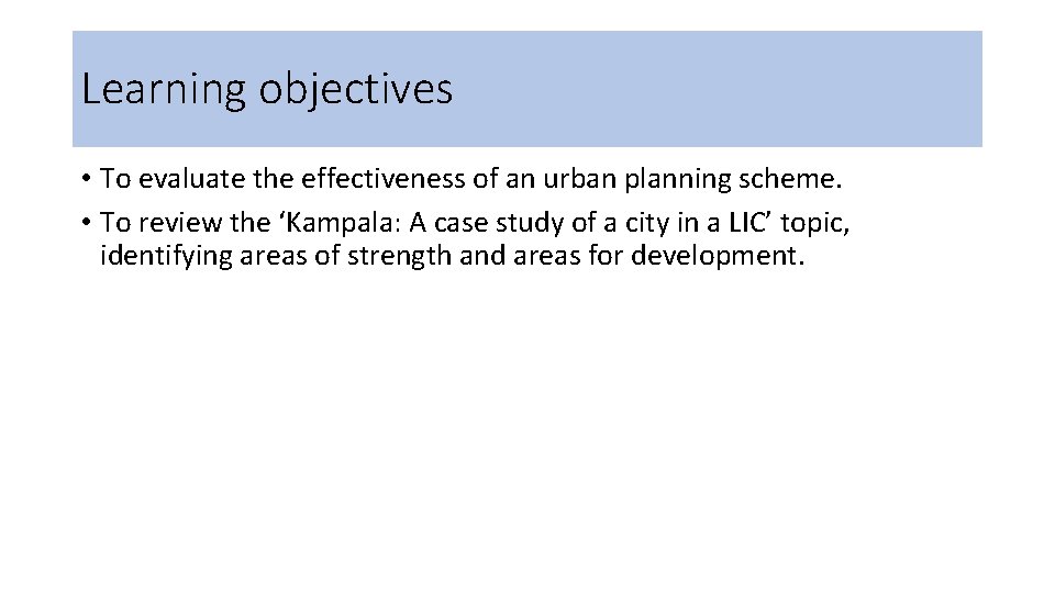An example of how urban planning is improving