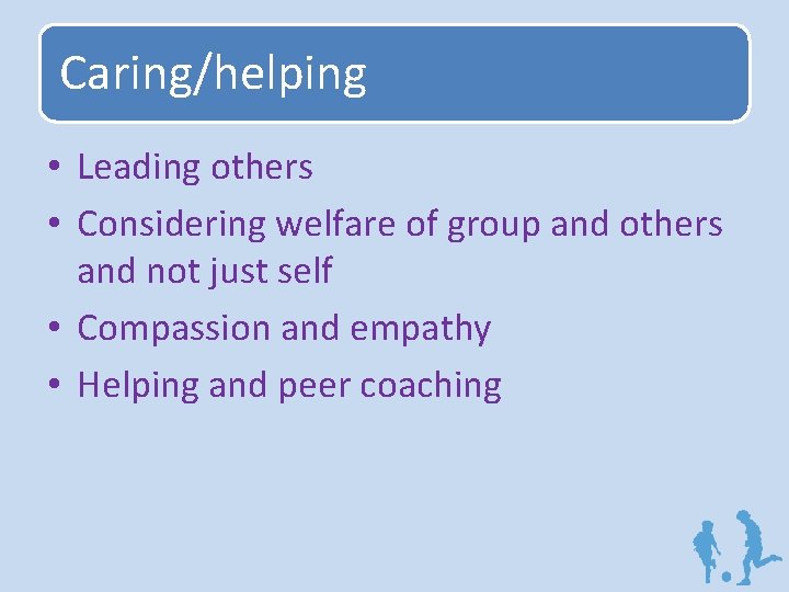 Promoting Relationships with the Teaching Personal and Social