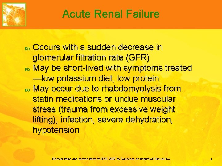 Chapter 9 Renal Disease Functions of Kidneys Help