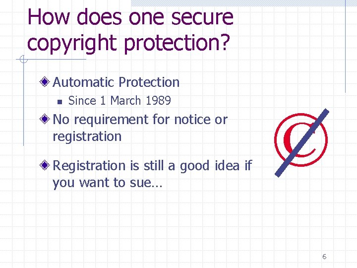 Rights Management Overview Peter B Hirtle Intellectual Property
