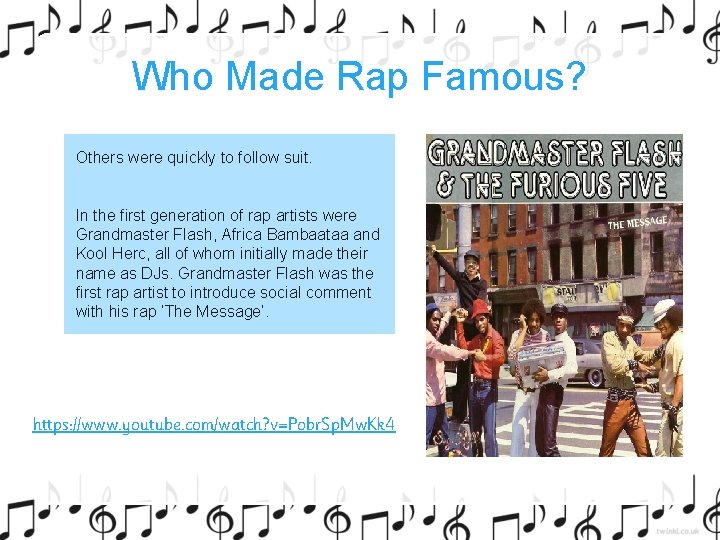 LO To create our own rap Big Question