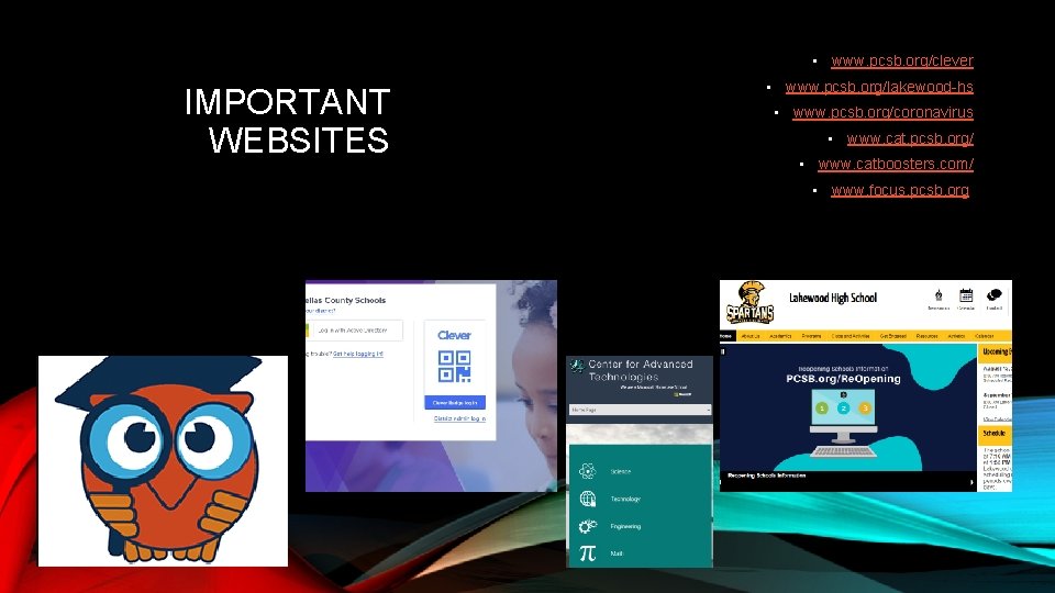 WELCOME TO LAKEWOOD HIGH SCHOOL The Vision of