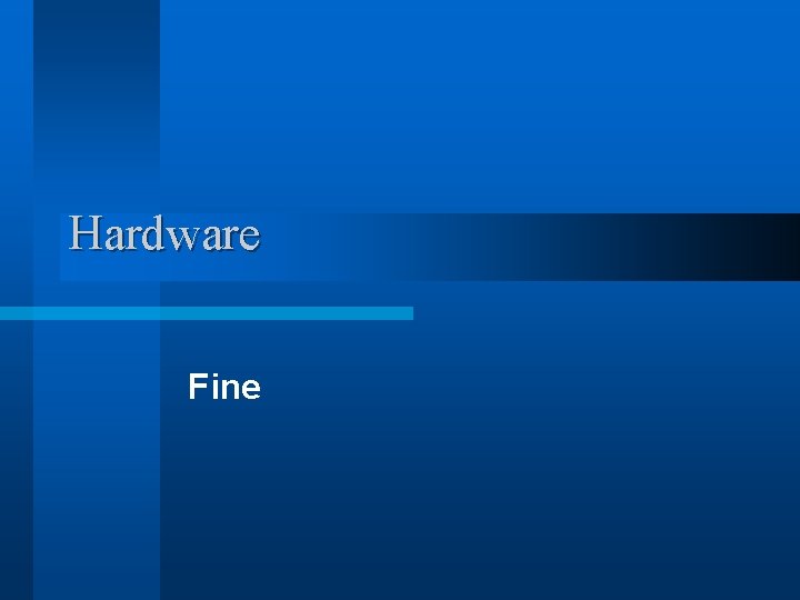 Hardware Corso ECDL SCHEMA CONCETTUALE DI UN ELABORATORE